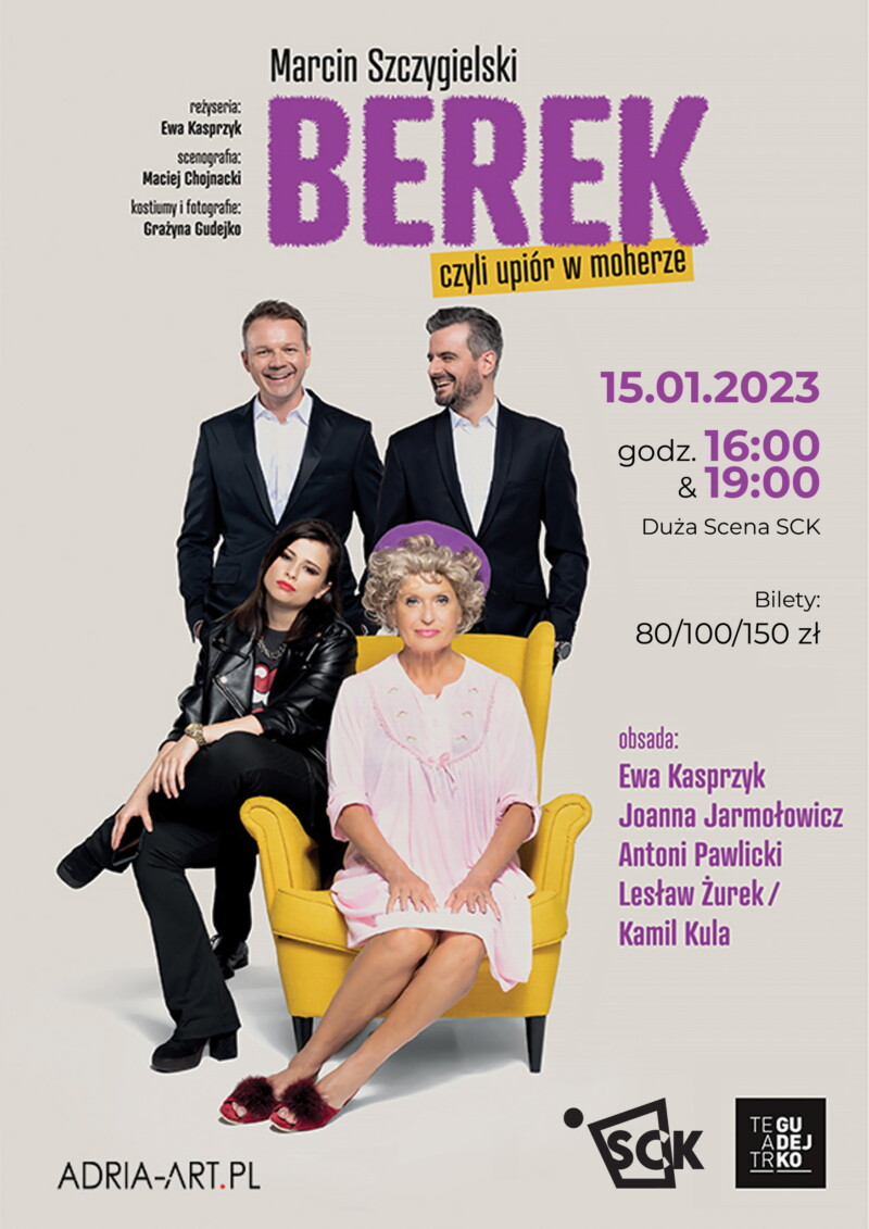 Berek, czyli upiór w moherze – Stargardzkie Centrum Kultury