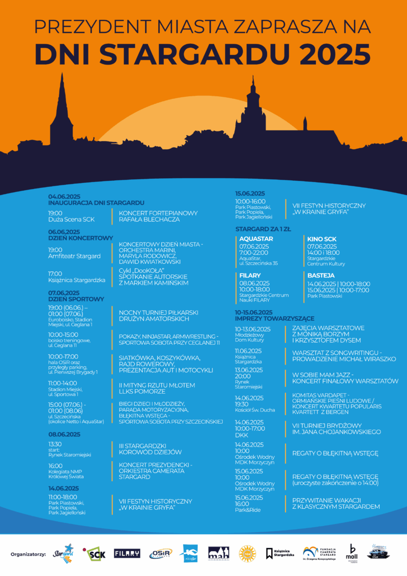 Dni Stargardu 2025 – Stargardzkie Centrum Kultury
